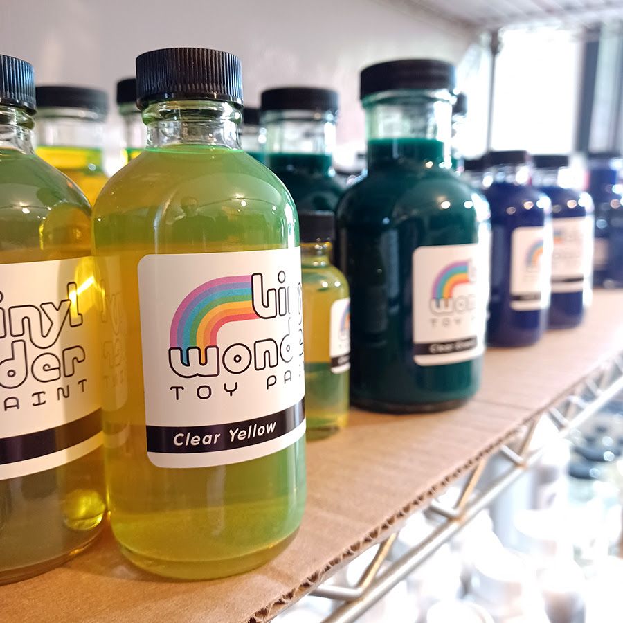 Vinyl Wonder announces the release of their 'Clear' colors vinyl paints ...