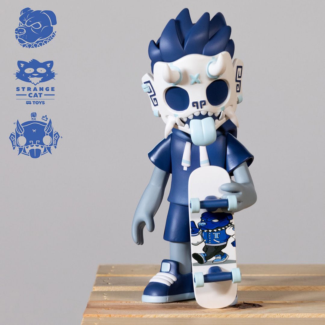 Tristan Eaton x 3DRetro - "LET'S BANG" resin art multiple WHITE edition ...