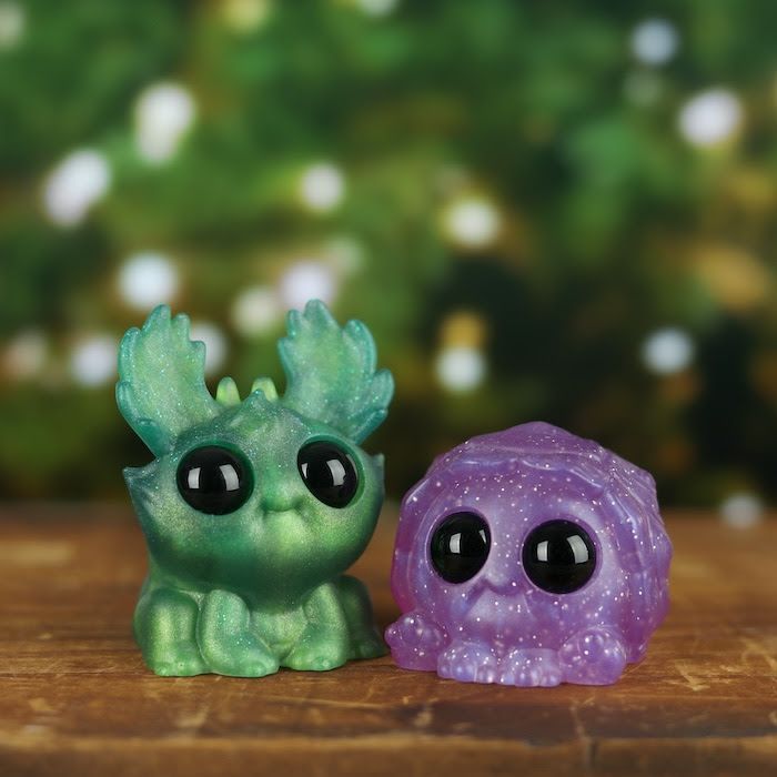 Vintage Christmas Pickle Moose & Sugar Plum Turtball from Chris Ryniak ...