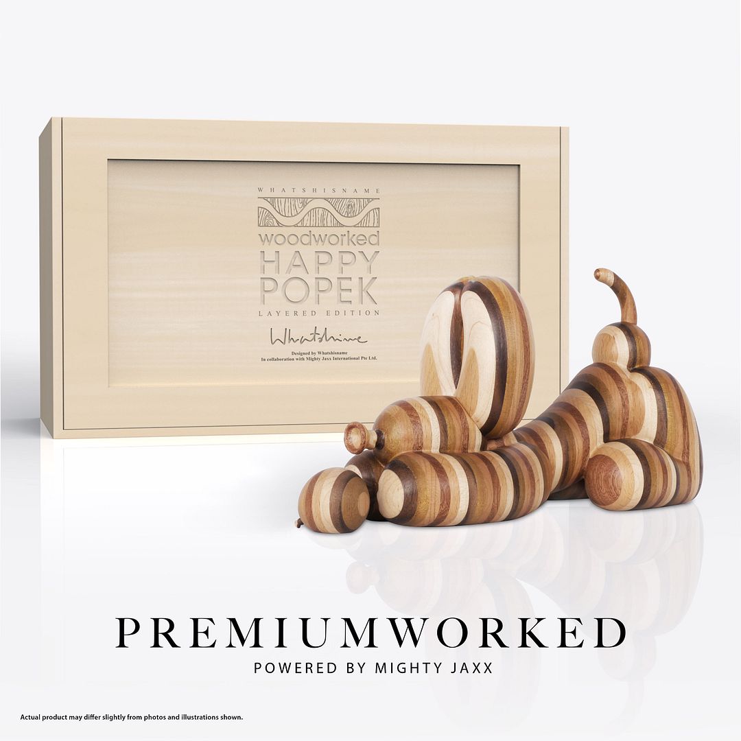 Mighty Jaxx presents: PremiumWorked Happy POPek from Whatshisname ...