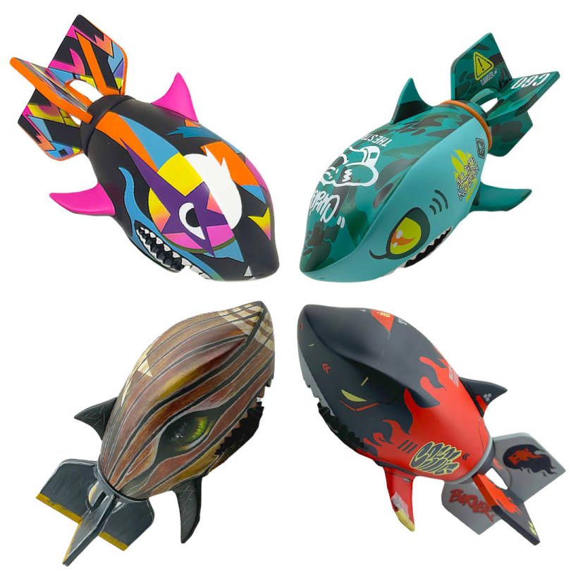 Shark Week Wave 2 MEGALOBOMBS sale from Martian Toys! - SpankyStokes ...