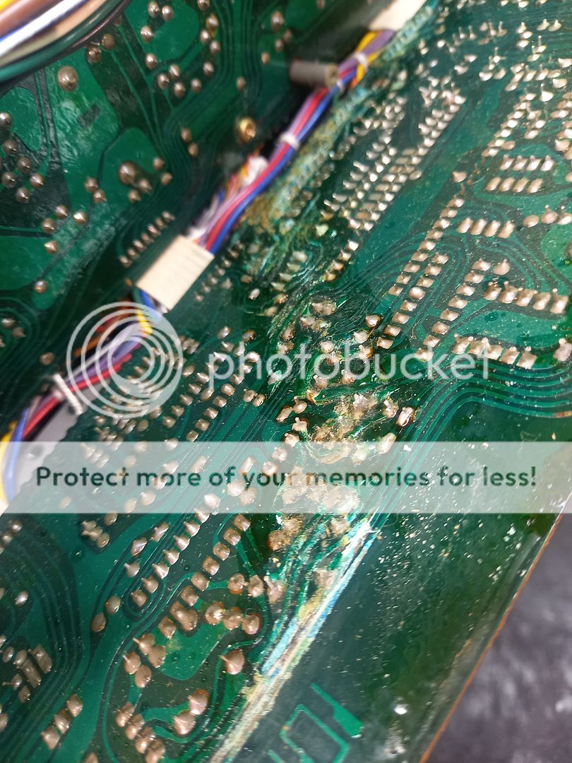 eBay seller didn't mention someone had spilt coke in the synth I bought ...