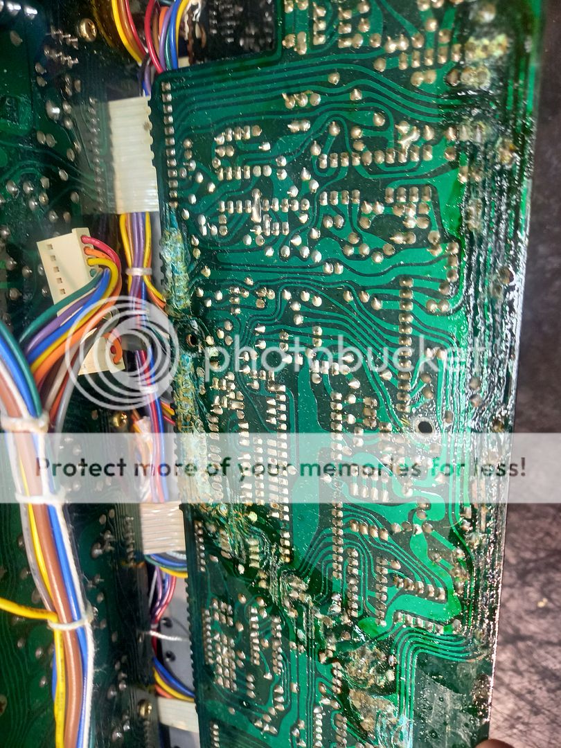 eBay seller didn't mention someone had spilt coke in the synth I bought ...