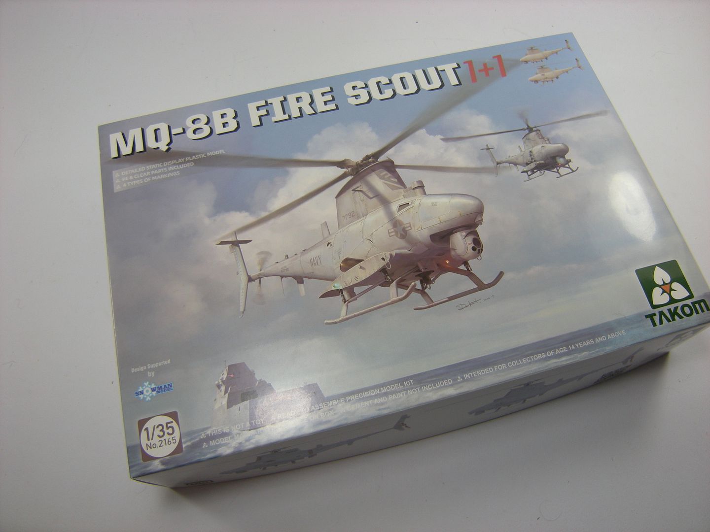 1/35 Takom MQ-8B Fire Scout - Go Large Or Go Home GB - Britmodeller.com