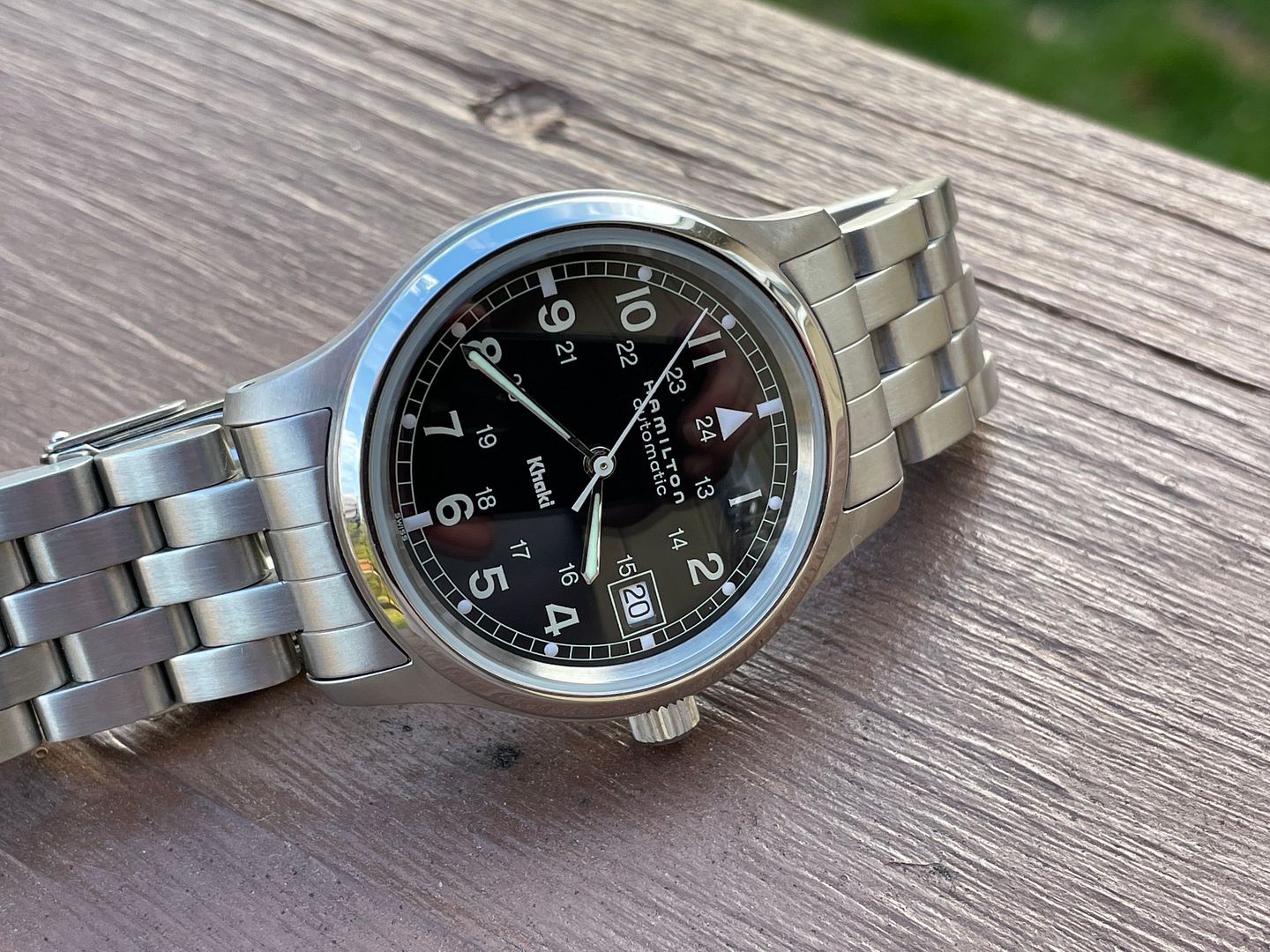 Hamilton Khaki 9721B automatic, two different ones! | WatchUSeek Watch ...