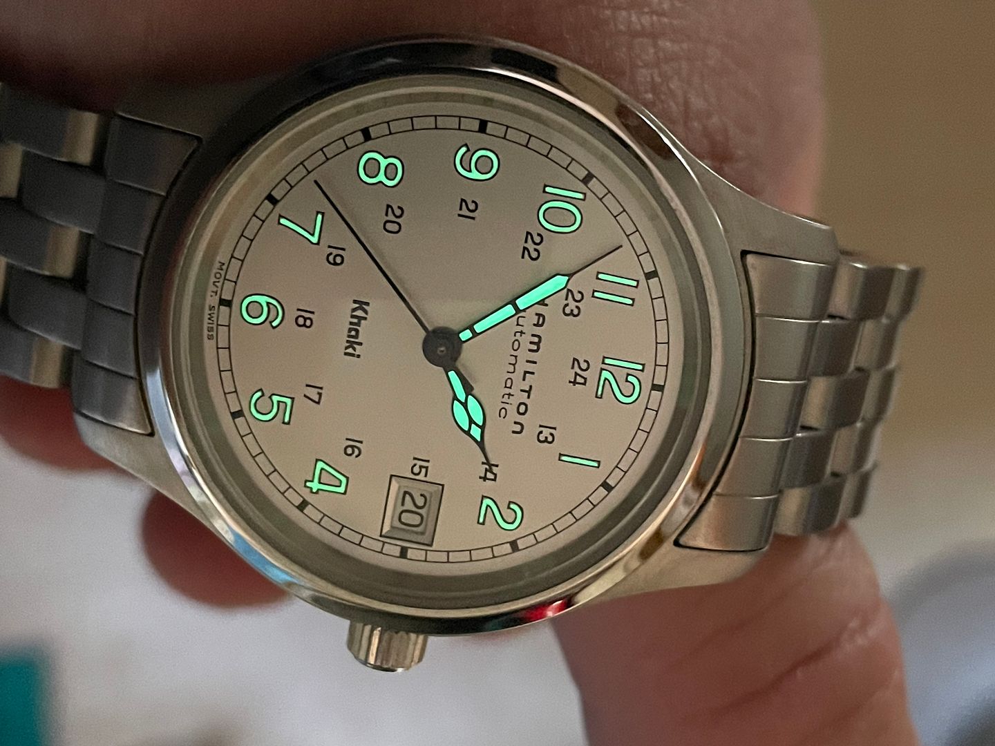 Hamilton Khaki 9721B automatic, two different ones! | WatchUSeek Watch ...