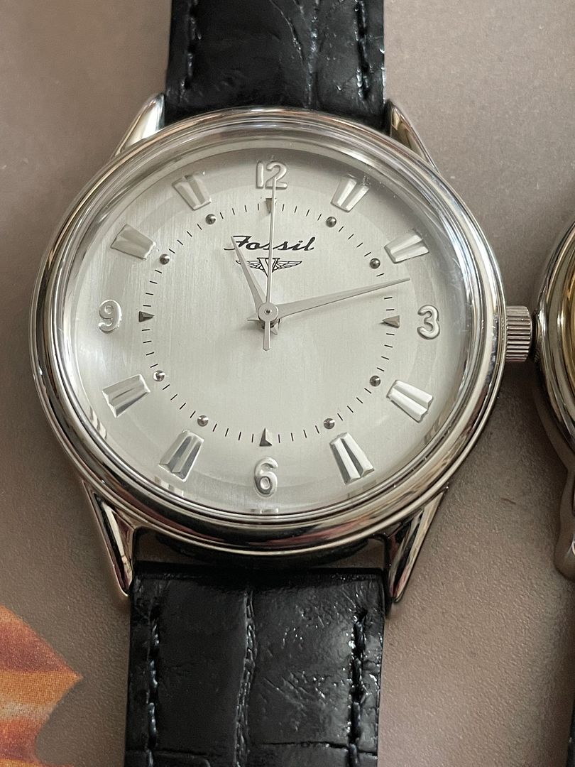 Three Fossil Vintage Series watches, pay one price, smaller wrists only ...