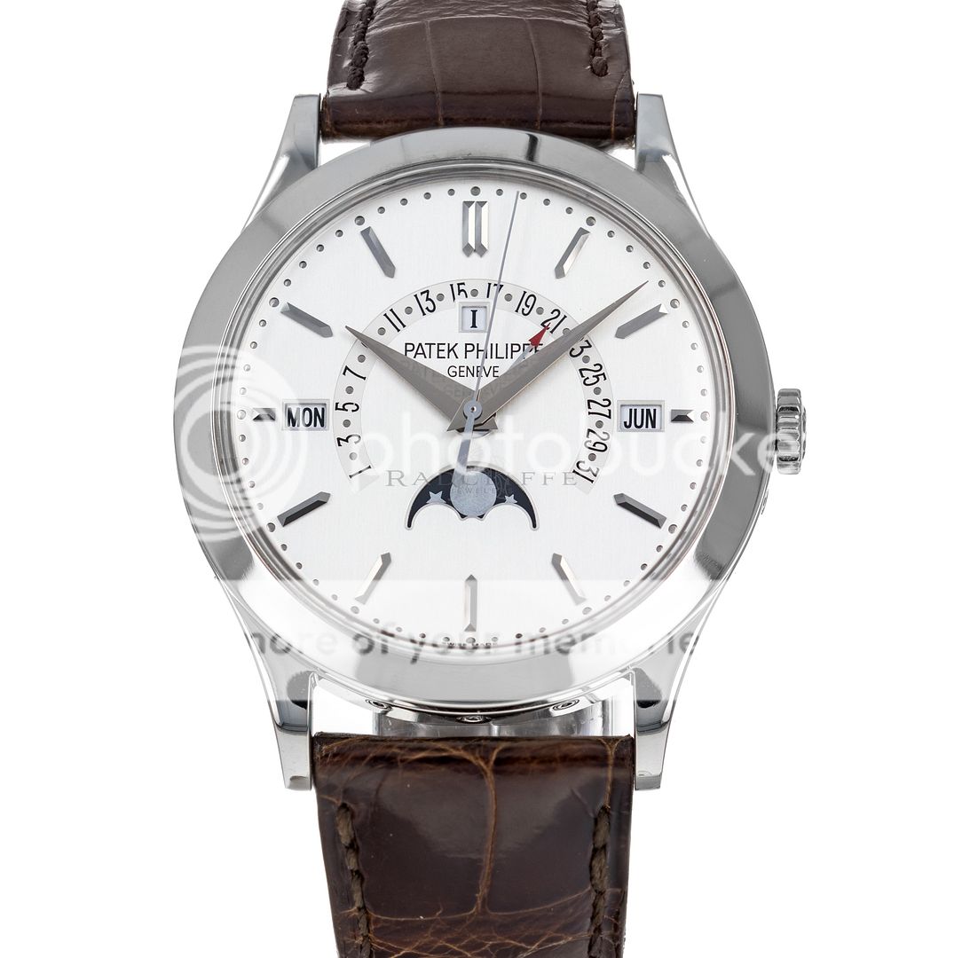 FS- Patek Phillipe 5496P Retrograde Perpetual Calendar Platinum Full ...