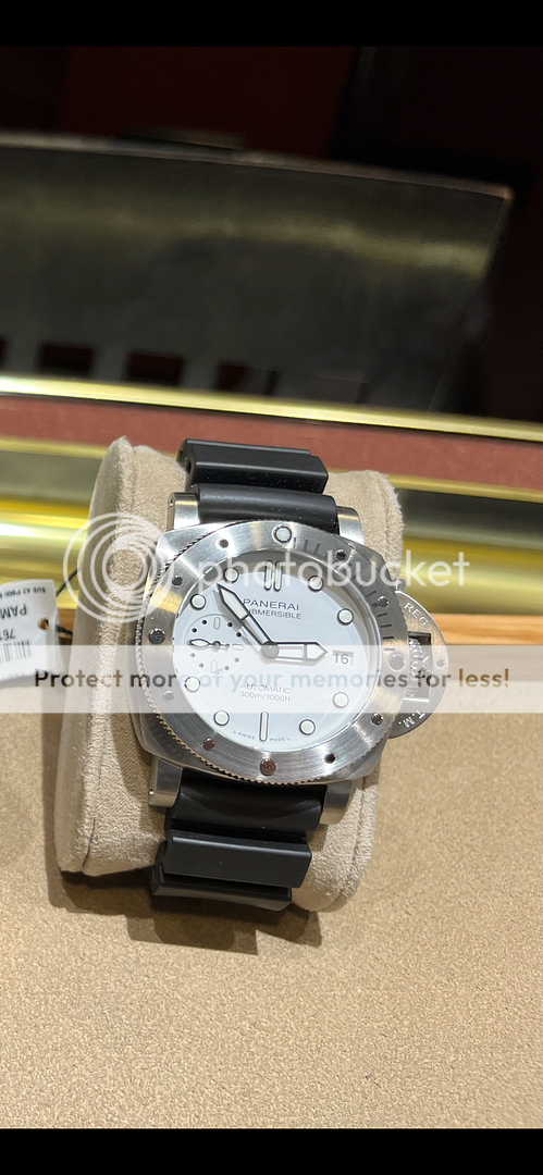 FS Panerai Submersible Bianco PAM02223 | WatchUSeek Watch Forums