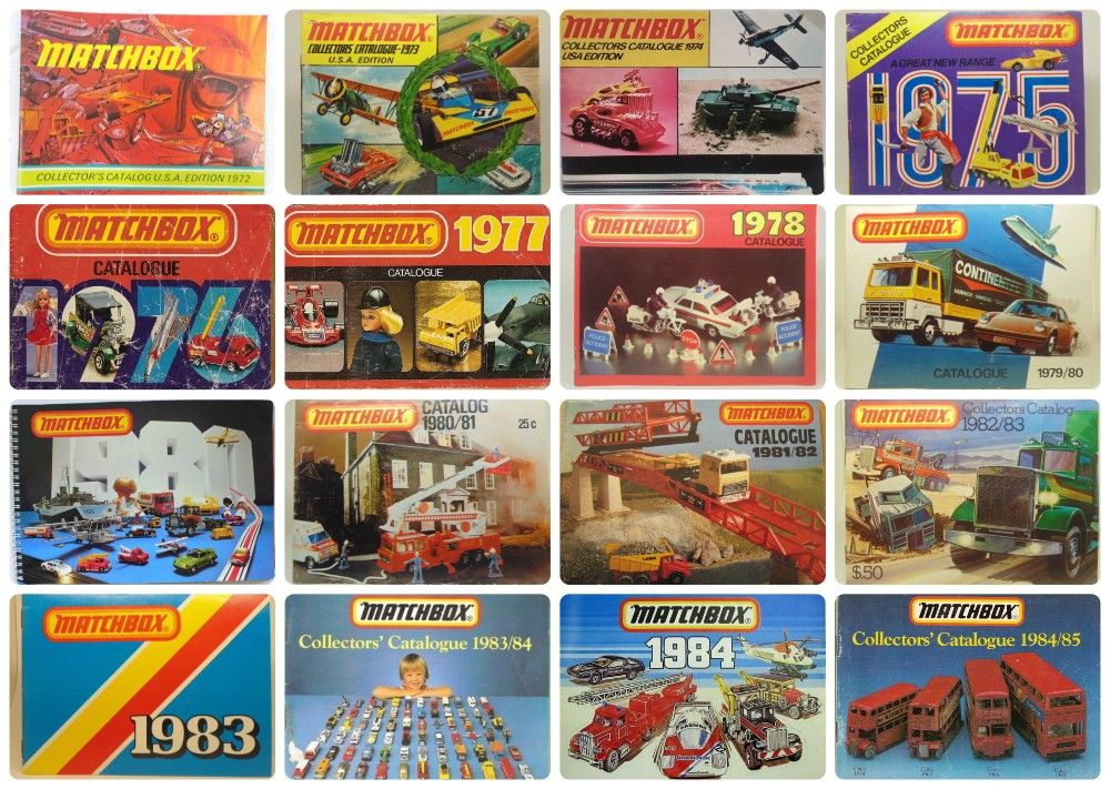 Catalogs 1950 ~ 1993 - Diecast Garage