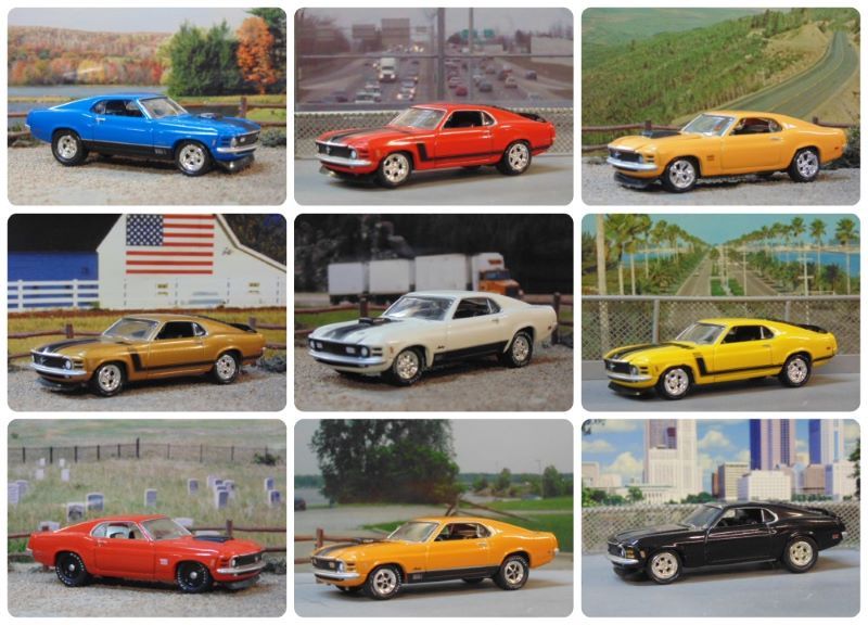 Lots & lots of Mustangs and more Mustangs - Diecast Garage