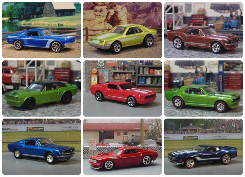 Lots & lots of Mustangs and more Mustangs - Diecast Garage