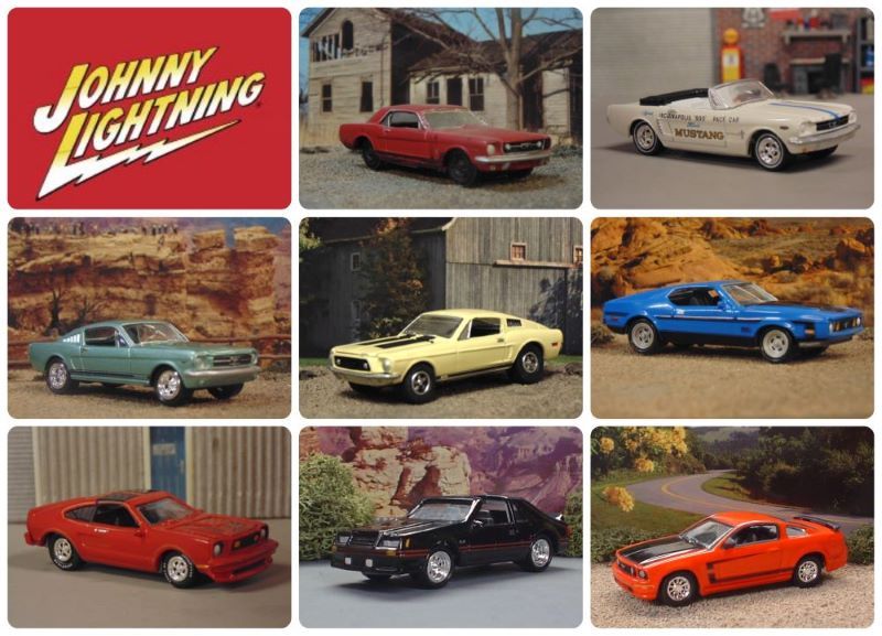 Lots & lots of Mustangs and more Mustangs - Diecast Garage