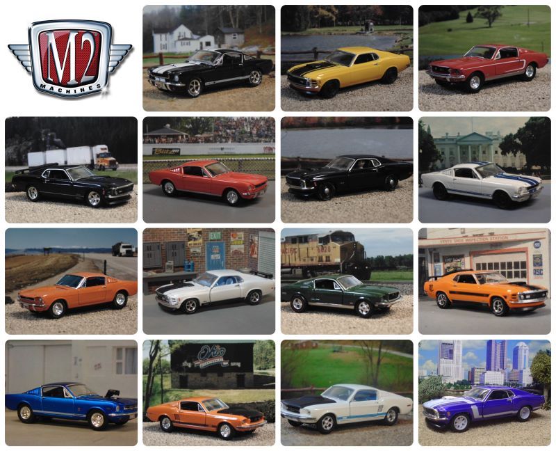 Lots & lots of Mustangs and more Mustangs - Diecast Garage