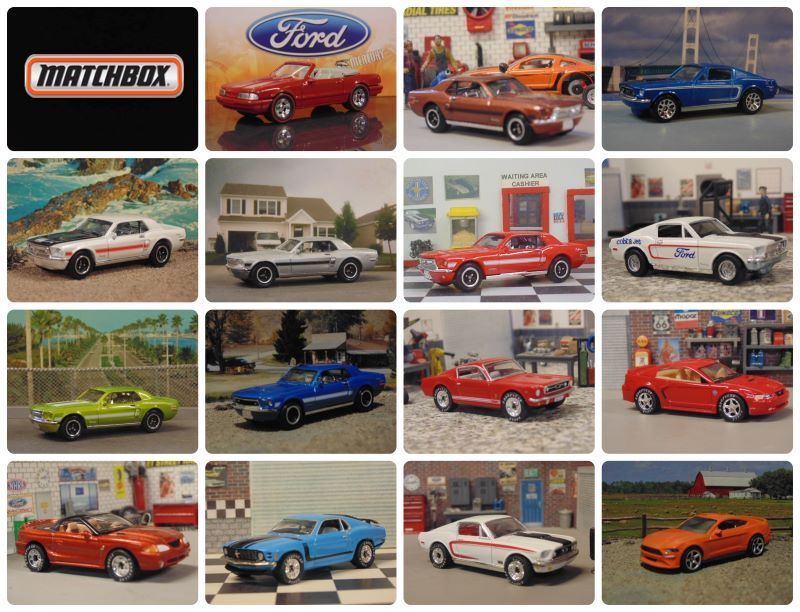 Lots & lots of Mustangs and more Mustangs - Diecast Garage