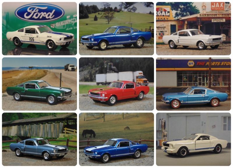 Lots & lots of Mustangs and more Mustangs - Diecast Garage