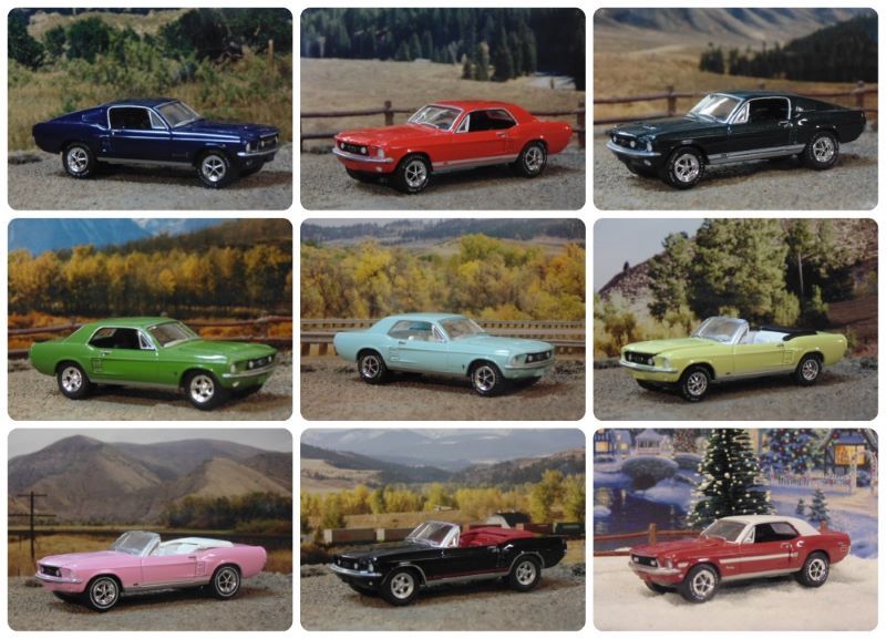 Lots & lots of Mustangs and more Mustangs - Diecast Garage