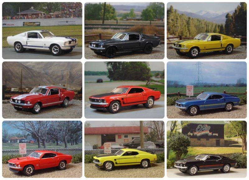 Lots & lots of Mustangs and more Mustangs - Diecast Garage