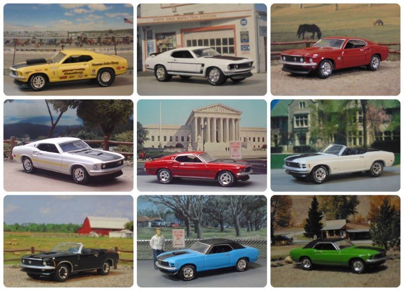 Lots & lots of Mustangs and more Mustangs - Diecast Garage