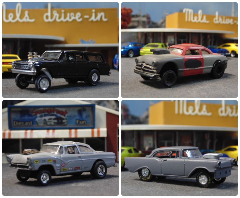 Gasser Collection with Customs - Diecast Garage