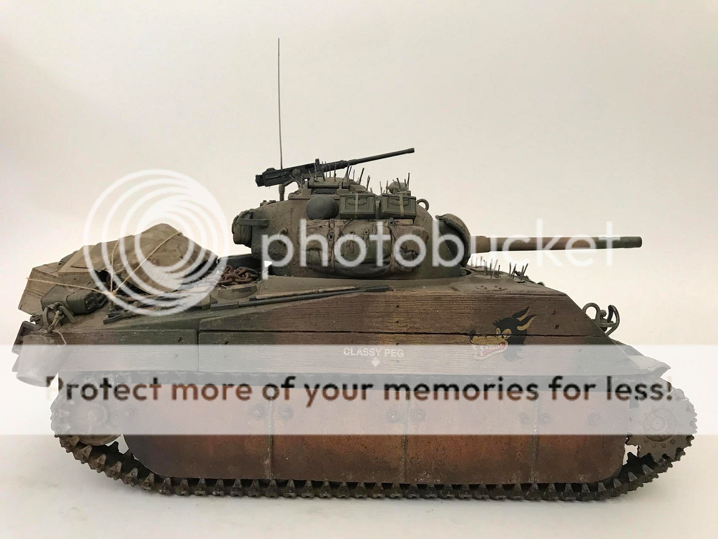 Pacific Sherman with improvised armour - Ready for Inspection - Armour ...
