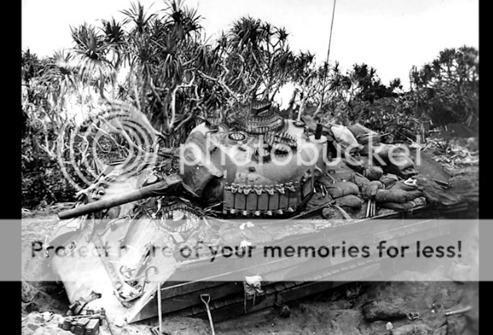 Pacific Sherman with improvised armour - Ready for Inspection - Armour ...
