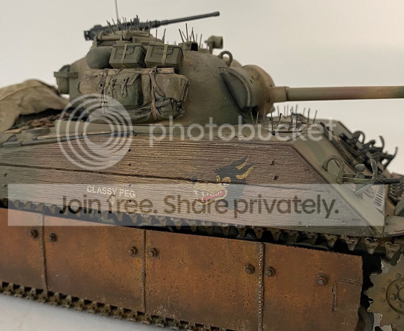 Pacific Sherman with improvised armour - Ready for Inspection - Armour ...