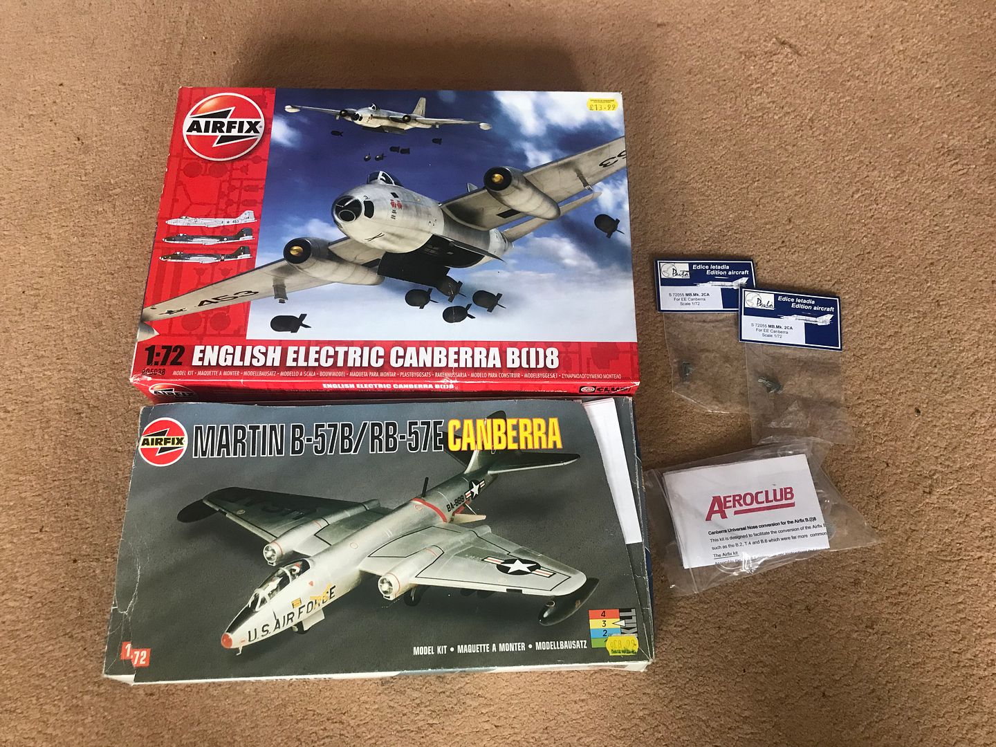 Kitbashing a Canberra PR.7 in 1/72 - Work in Progress - Aircraft ...