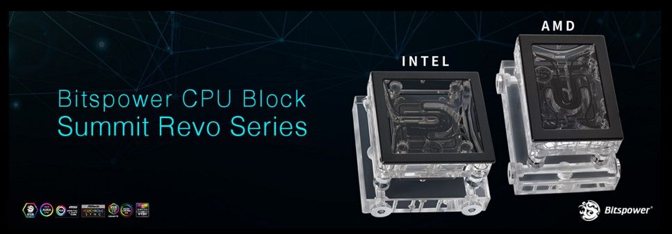 Cooling - NEW WATERBLOCK COMBO FROM BITSPOWER ROUTES TUBES BEHIND MB ...