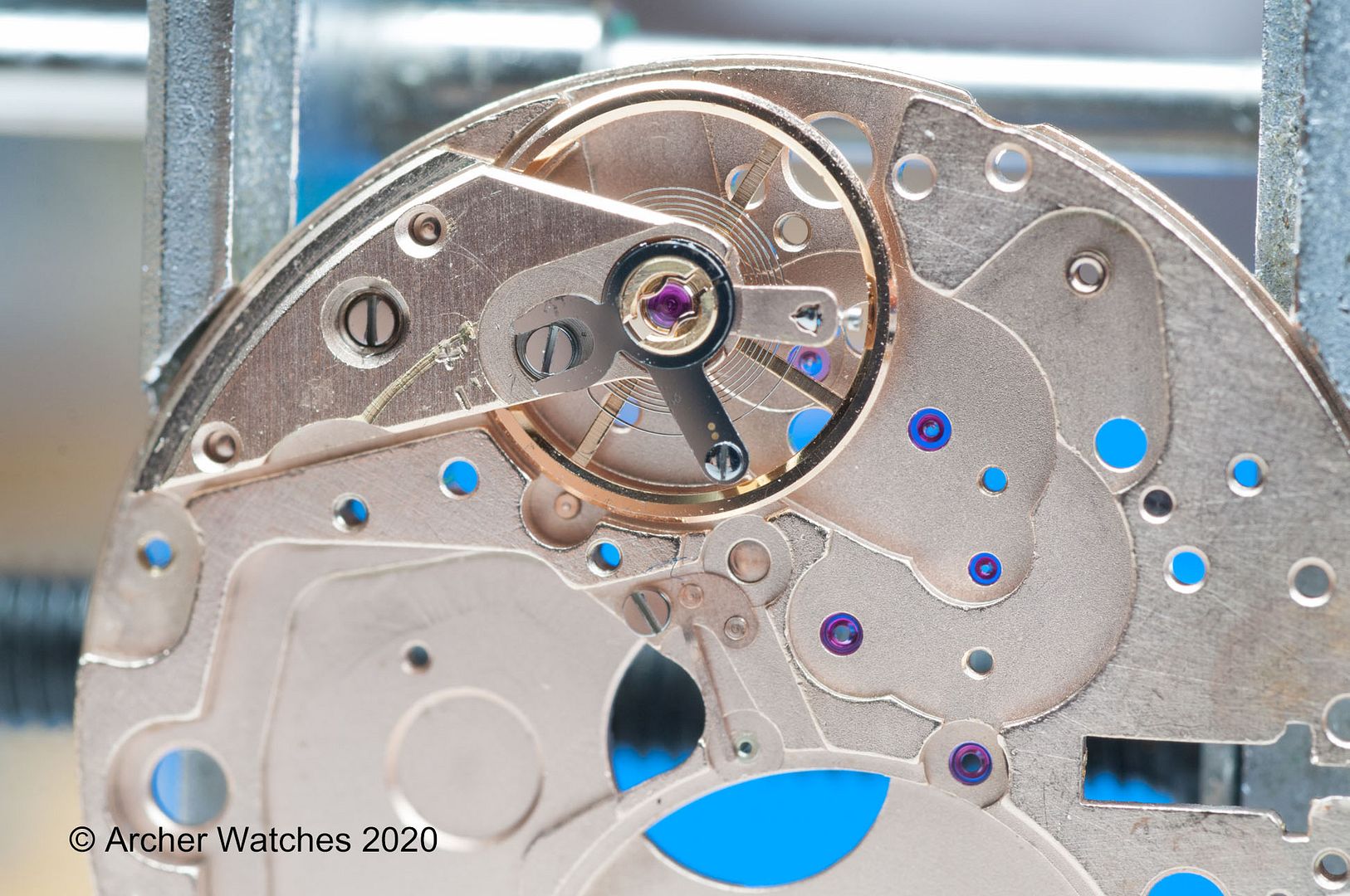 How to position the hairspring back on the staff ? | WatchUSeek Watch ...