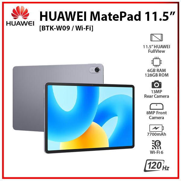 Huawei MatePad 11.5 2023 6GB+128GB GRAY Octa Core HarmonyOS Huawei MatePad 11.5 2023 6GB+128GB GRAY Octa Core HarmonyOS