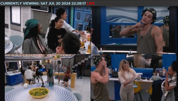 Live Feed Updates - 7/20 - Day 5 - Big Brother Updates
