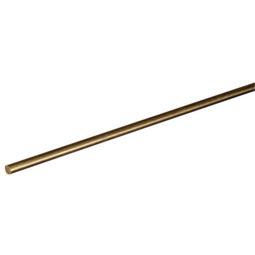 STEELWORKS SOLID BRASS ROD (1/4" X 3')
