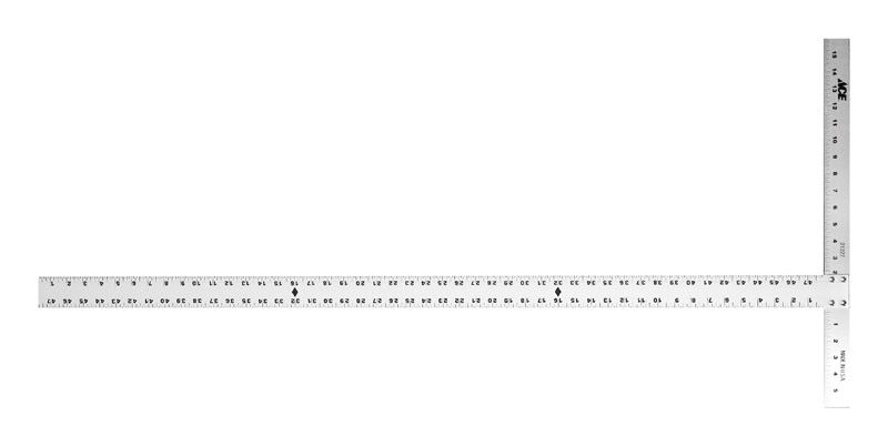 SQUARE T 48"DRYWALL ALUM