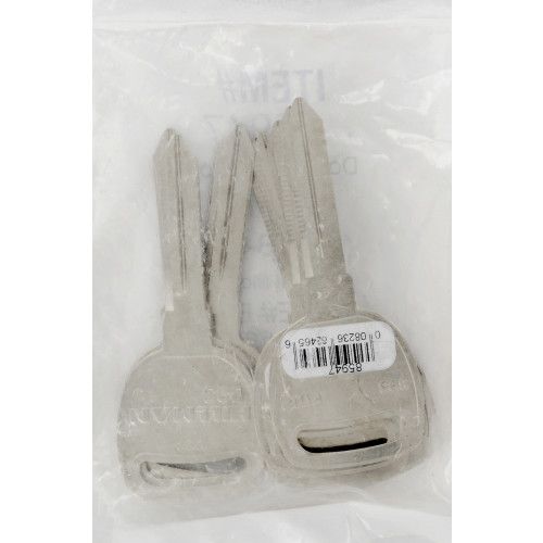 GM BRASS AUTO KEY BLANK B-93 (10 PACK)