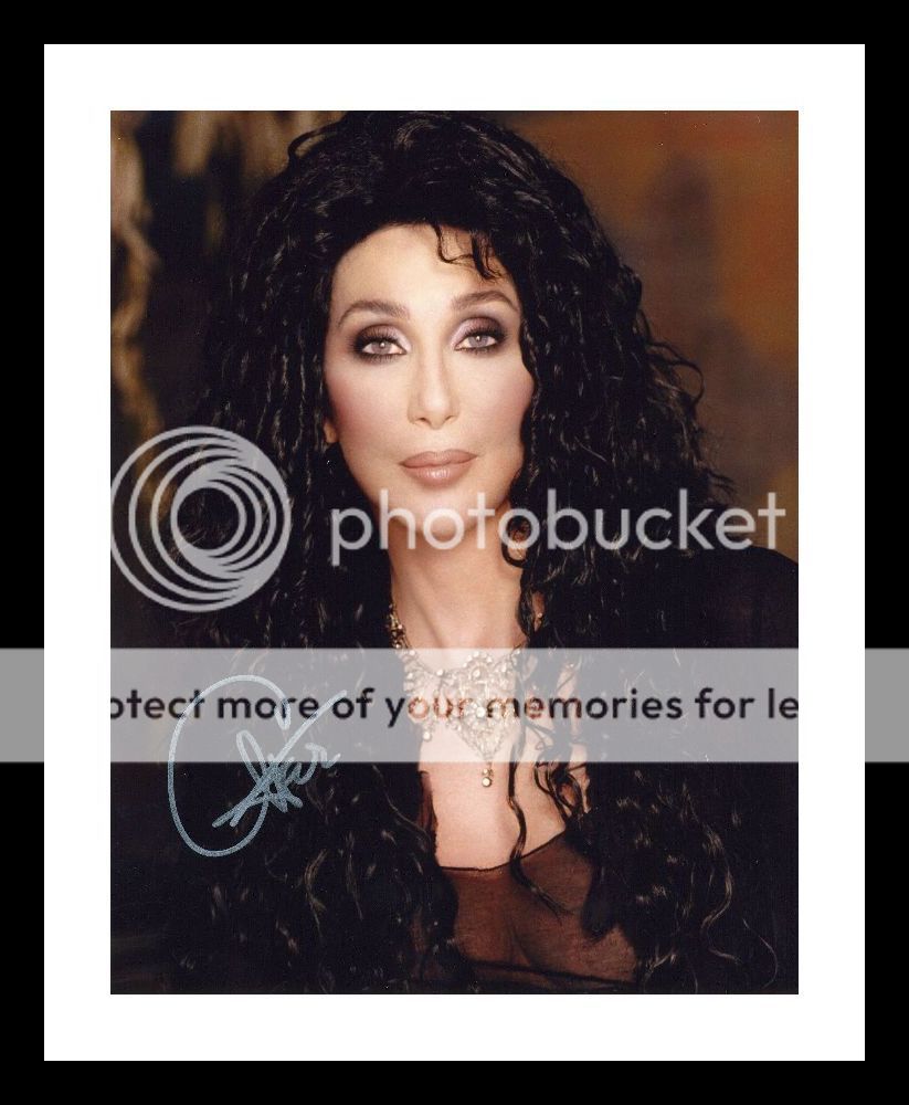 Cher Autograph Signed & Framed Photo | eBay