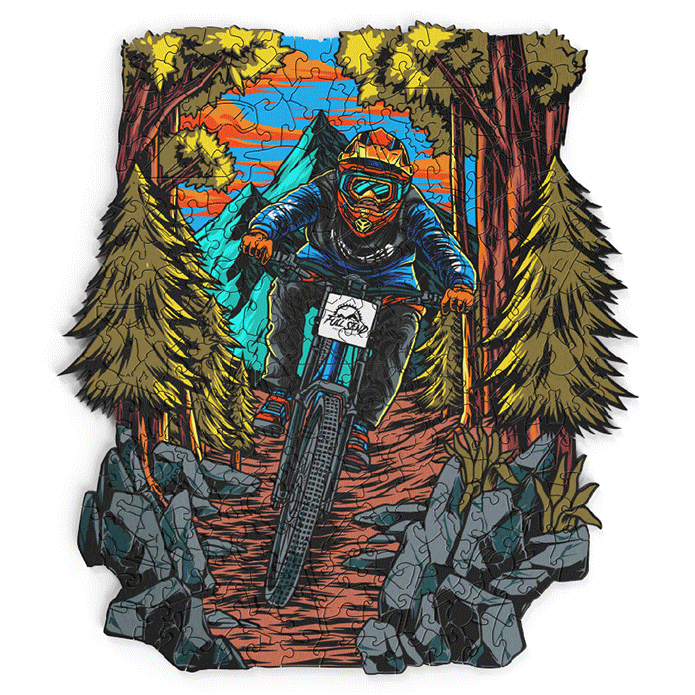 Full Send Puzzles and Games Wooden Jigsaw Puzzle | Indiegogo