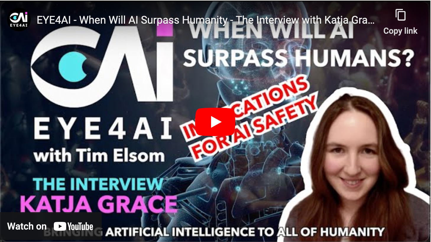 Podcast: Eye4AI on 2023 Survey | world spirit sock puppet