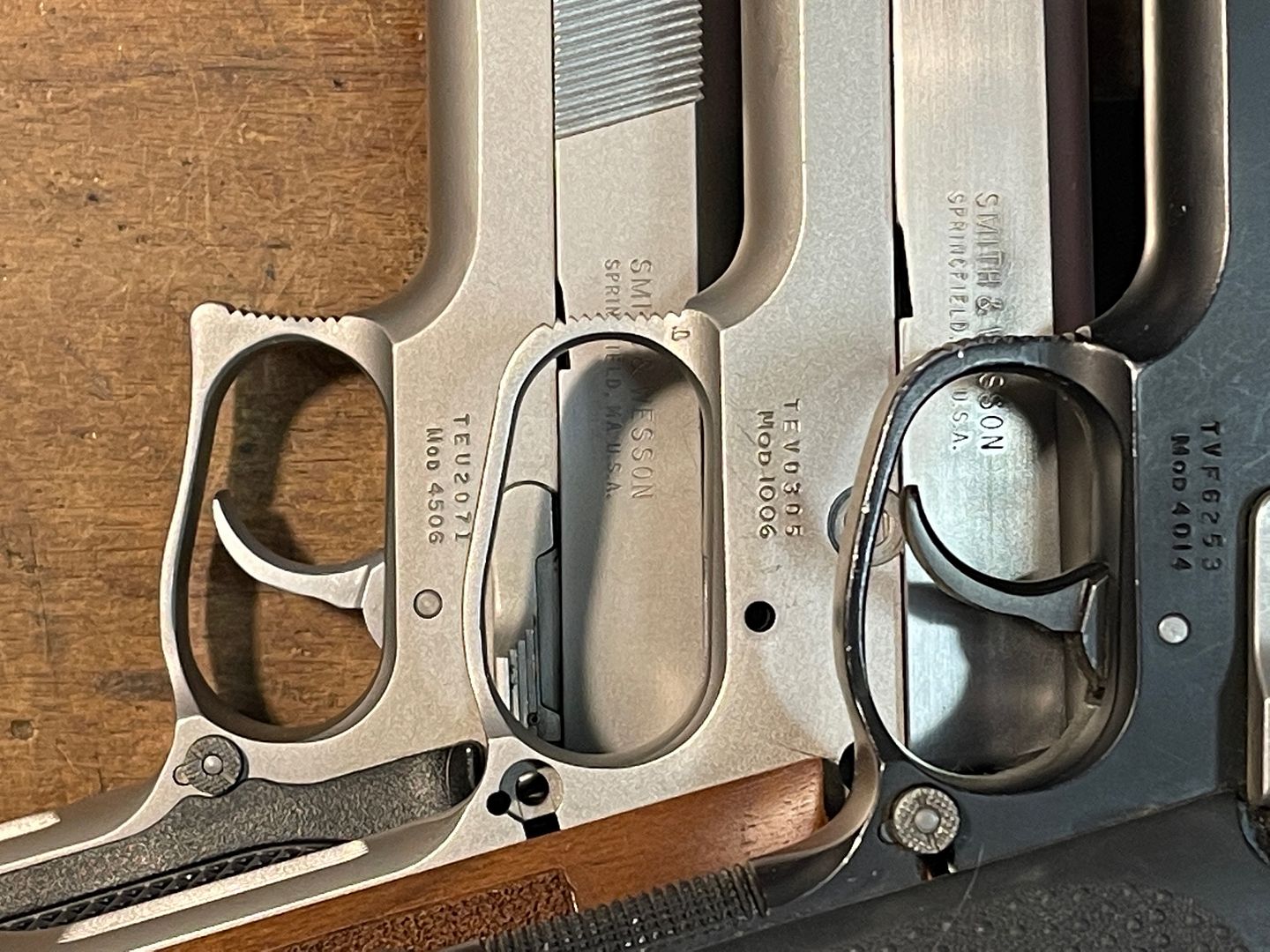 Questions about 4506 Trigger Guards | Smith & Wesson Forum – The Community for S&W Collectors ...