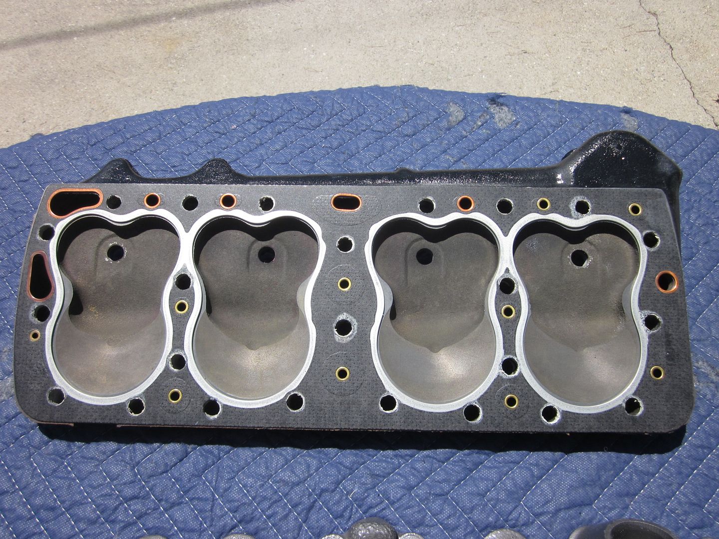 8BA Flathead heads and intake | The H.A.M.B.