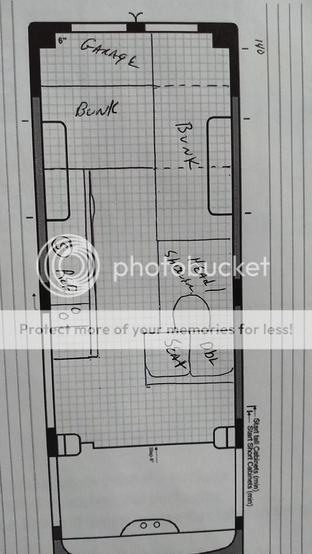 3500 EXT layout with 90 degree bunks........ | Ram Promaster Forum