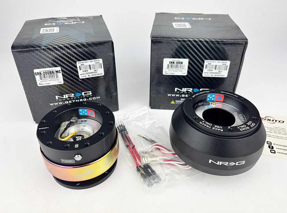 NRG Steering Wheel Hub+Quick Release 200MC for WRX STi Forester 15-21 ...
