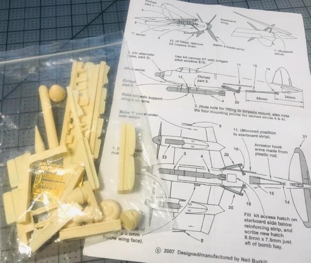 Time to Go A Little Crazy....Converting a Monogram Mossie to A DH.98 ...