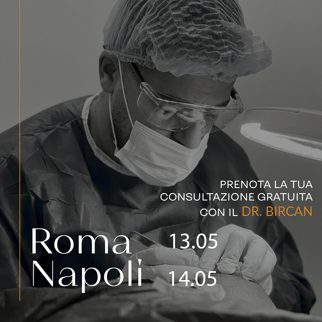 DR..BIRCAN - CONSULTI GRATUITI A ROMA E NAPOLI - 13 E 14 MAGGIO