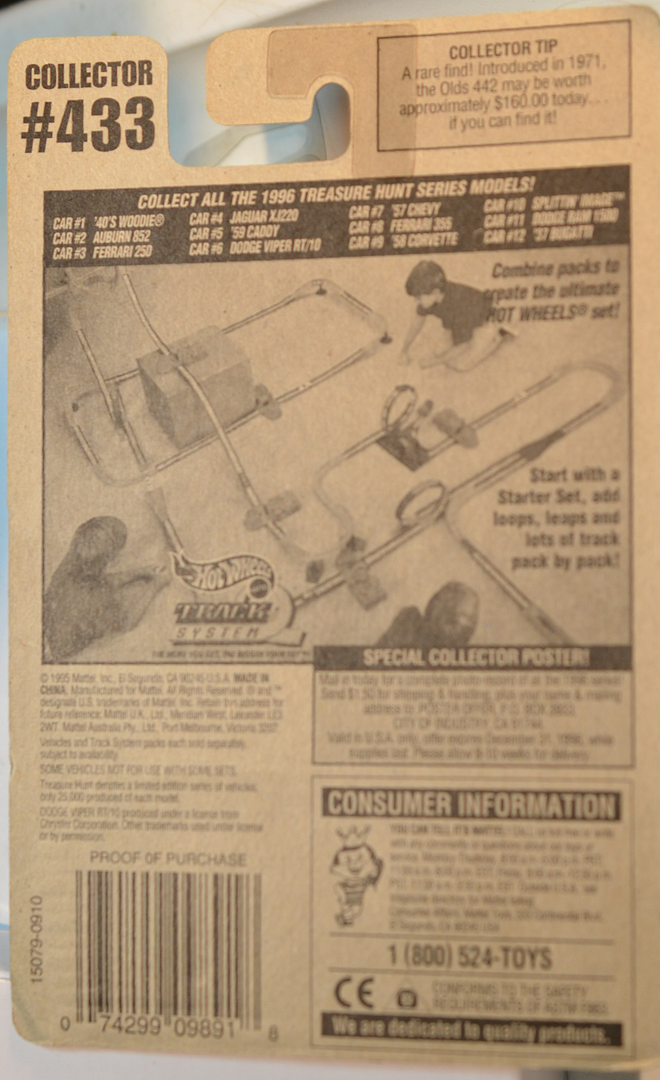 The fake Treasure Hunt Viper - Diecast Garage