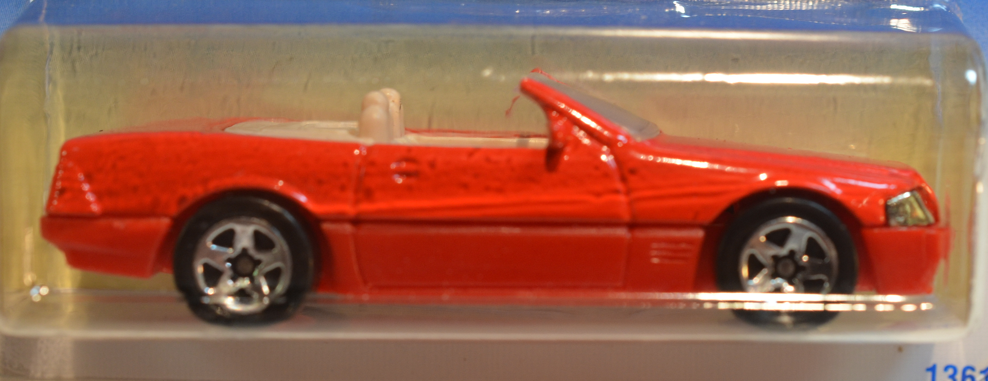 A big red Benz. - Diecast Garage