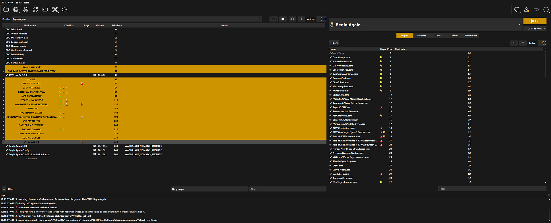 GitHub - SpringHeelJon/TTW-Begin-Again