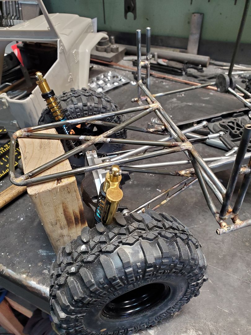 Wrencher's FJ45 truggy build. | Scale Builder's Guild