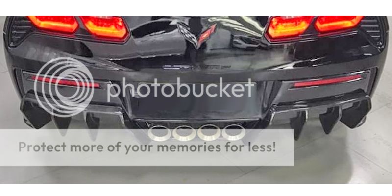 2014-2019 CORVETTE C7 ZO6 DIFFUSER V1