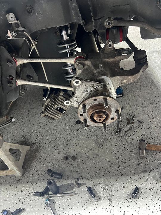 Difference Between early and late rear knuckle - CorvetteForum ...